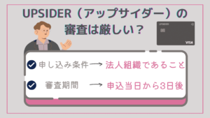 UPSIDER（アップサイダー）の審査に落ちるケース・評判と個人事業主でも申し込みできるかを解説 | CHOOSENER＋